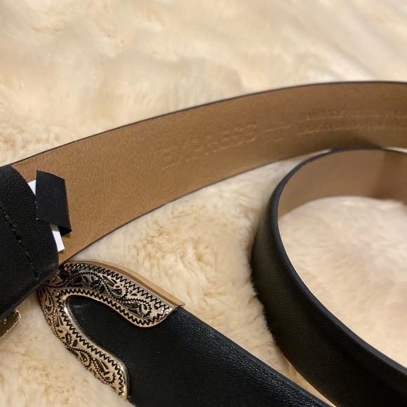 Express | Accessories | Express Black Western Belt | Poshmark